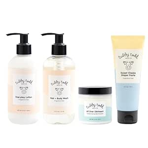Amazon.com: TUBBY TODD Baby Bath & Skincare Kit - The Baby Bundle ...