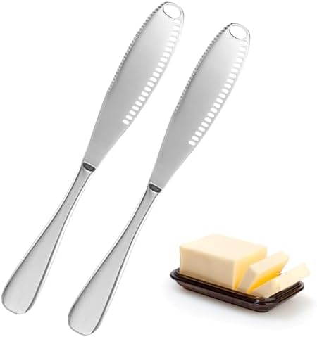 Butter Knife, 3 In 1 Butter Knife Spreader, Stainless Steel Butter ...