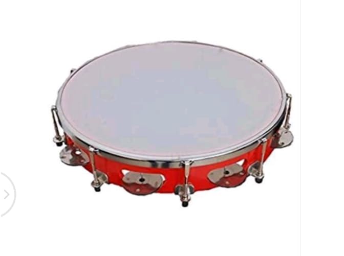 Nawab Trading & Company Musical Tambourine/Fibre Dafli Random colour ...