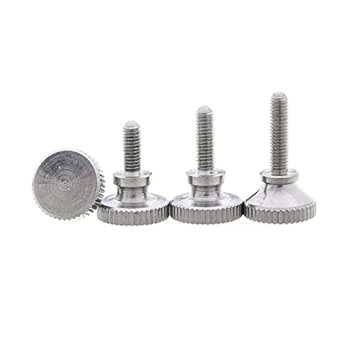 Thumb Screws,Knurled Screws,M2 M2.5 M3 M4 M5 M6 304 Stainless Steel Knurling Head Knurled Thumb ...