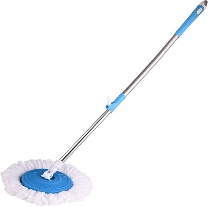 Spin Mop Stick for Floor Cleaning Without Bucket with Extendable Handle ...