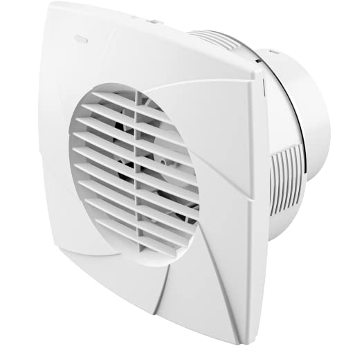 Everything Ventilation IPX2 Bathroom Extractor Fan with Backdraft ...