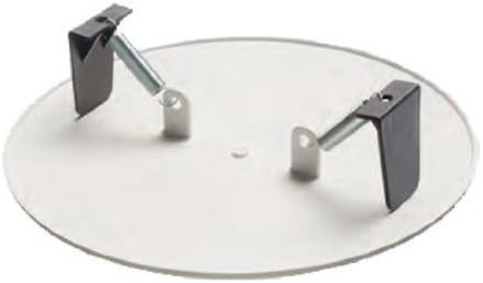 Arlington CP9000 9-Inch Spring Mount Ceiling Plate cover, 1-Pack, White ...