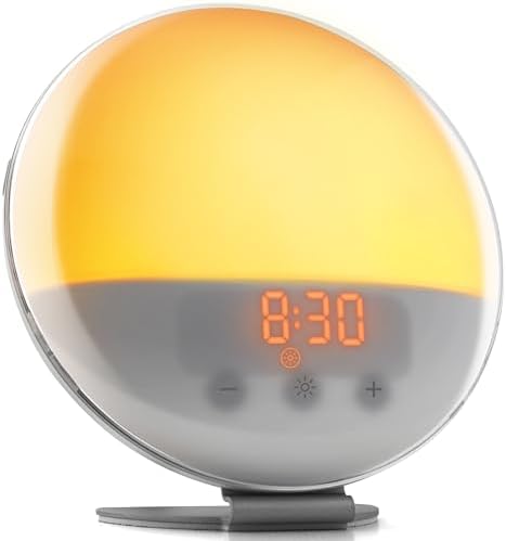 High Fidelity Dawn Simulator - Light Up Awakening - Luminous Alarm ...