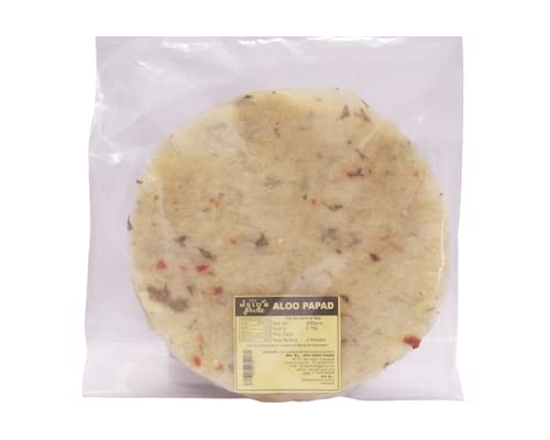 JAIN'S PURE ALOO PAPAD, 200 GM- Handmade in India | Ready To Cook| Made ...