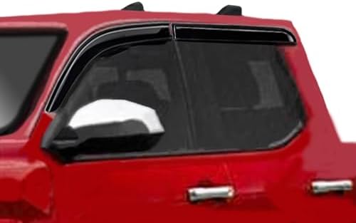 Amazon.com: Pazone Window Rain Guards for Toyota Tacoma 2024 2025 ...