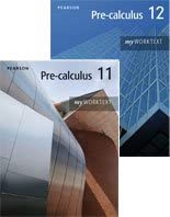 Pre-Calculus 12 Worktext: Pearson Canada: 9780321742667: Amazon.com: Books
