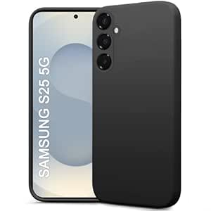 TheGiftKart Genuine Liquid Silicone Back Cover Case for Samsung Galaxy S25 5G | Soft Micro-Fibre ...