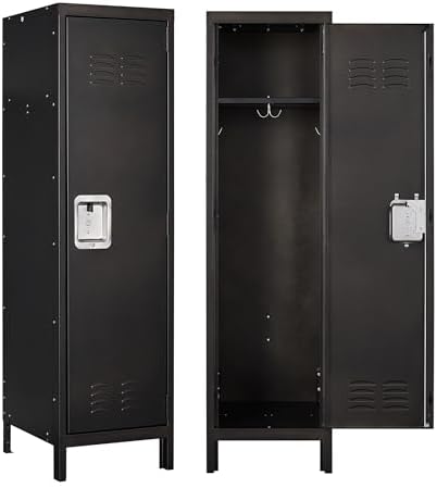 Amazon.com: MIIIKO Metal Lockers 3 Tier 3-Wide, Employee Storage Locker ...