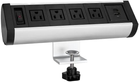 Amazon.com: APC Desk Mount Power Station PE6U4, U-Shaped Surge ...