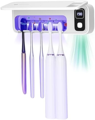 Amazon.com: Bitvae Toothbrush Cleaner, UV-C Cleaning and Air Drying ...