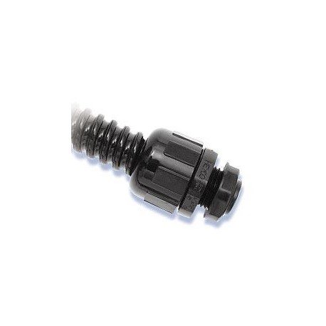 Heyco 8640 HFC 1-1/2 Black Straight PVC TUBING Connector (Each ...