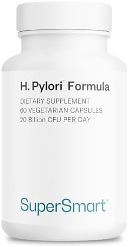 Amazon.com: Supersmart H. Pylori Formula 20 Billion CFU per Day ...