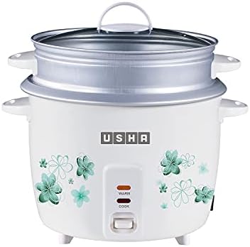 Buy USHA RC18GS2 Steamer 700 W Automatic Rice Cooker| 1.8liter with ...