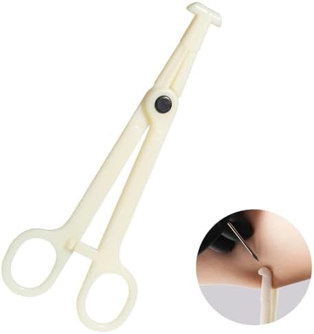 Amazon.com: NISIMP 15PCS Disposables Piercing Clamps Kit,Bevel Septum ...