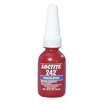 Loctite 135354 Blue 079340-24221-BO 242 Removable Thread Locker, 3/4 ...