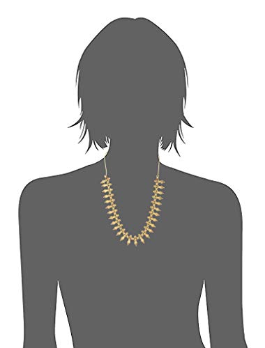 Buy Bia Jewels, A Stunning Necklace in a Champakali Design in Gold ...