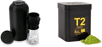 T2 Tea Matcha Mate Bundle, Matcha Powder Green Tea in Tin and Matcha ...