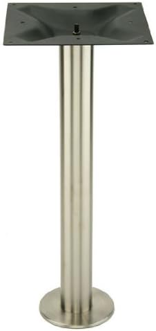 Steelbase ECL180B Eclipse Stainless Steel Bar Height Surface Mount ...