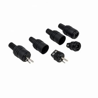 2 DIN Plug and Socket Set – 2x Male & 2x Female Hi-Fi Speaker ...