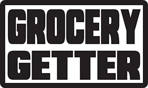 Amazon.com: Grocery Getter Decal Sticker Car DUB Euro Turbo Diesel ...