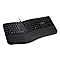Kensington Pro Fit Teclado inalámbrico ergonómico, Bluetooth, Negro ...