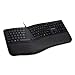 Kensington Pro Fit Ergonomic Wired Split Keyboard, Full Size, Built-in ...