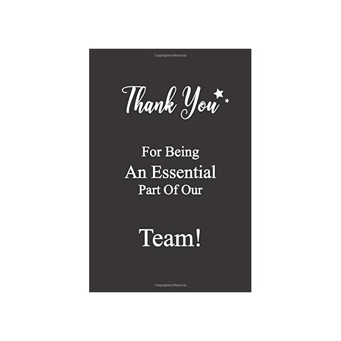 Buy Thank You For Being An Essential Part Of Our Team: National ...