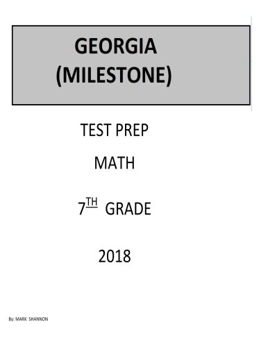 7th Grade Georgia Milestone Test Prep: 7th Grade Georgia Milestone Test ...