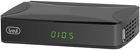 Trevi HE 3368 T2 Decoder Digitale Terrestre HD DVB-T2 con H.265/HEVC 10 Bit, HDMI, Scart, USB ...