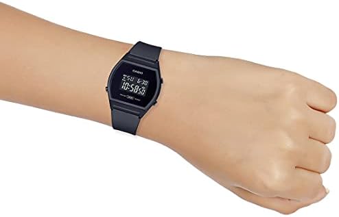 CASIO LW204-1B Unisex Black Digital Watch with Black Band : Amazon.com ...