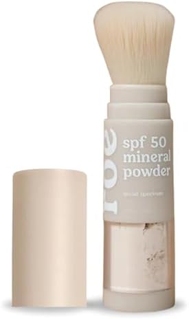 Amazon.com: Roe Wellness- Kids SPF 50 Brush On Mineral Sunscreen Powder ...