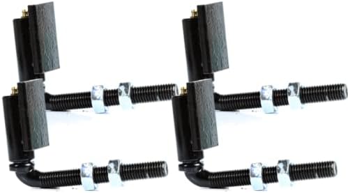 Amazon.com: 2 Pack Steel J-Bolt Hinge for Doors Gates,Heavy-Duty Welded ...