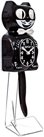 Amazon.com: Small Kitty-Cat Klock Classic Black (Includes Battery ...