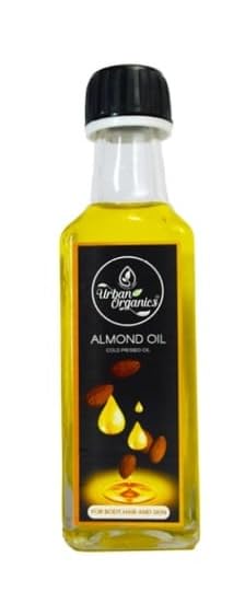 Buy Urban Organics Almond Oil/Badam Oil 100ml for Face and Skin Care ...
