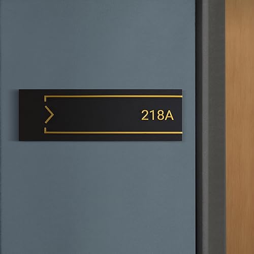Amazon.com: Door Numbers Sign - Apartment Number Plate - Hotel Room ...