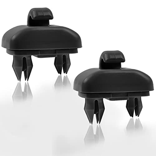 Amazon.com: OTUAYAUTO 2PCS Inner Sun Visor Clips, Upgraded Car Interior ...