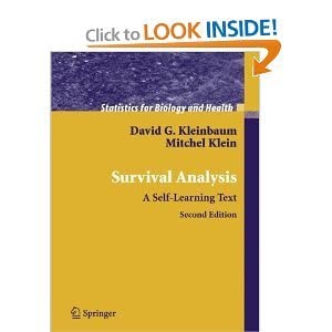 Survival Analysis 2nd (second) edition byKleinbaum: David G. Kleinbaum ...