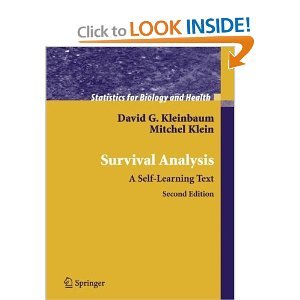 Survival Analysis 2nd (second) edition byKleinbaum: David G. Kleinbaum ...