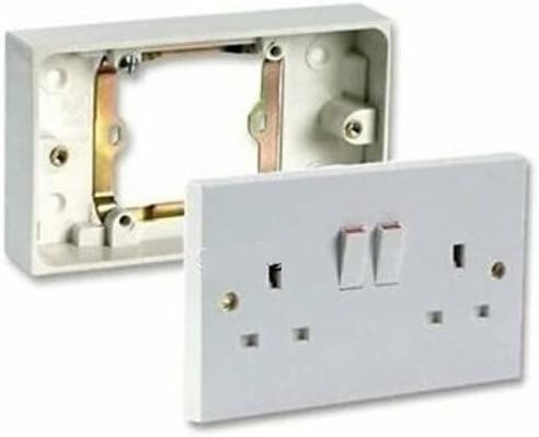 iSeventy9 Single to Double Pattress Converter Box With 2 Gang UK ...
