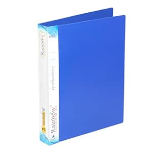 Shuban Plastic File Folder 2D Ring Clip Binder, FC Size Heavy Plastic ...
