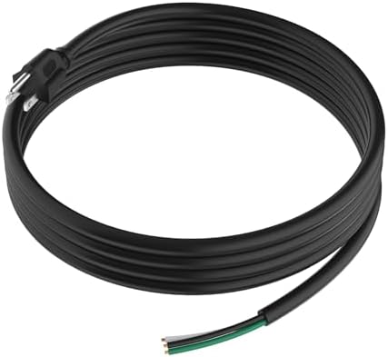 Amazon.com: 10ft 12 Gauge 3 Prong Replacement Power Supply Cable Cord ...