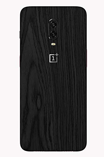 VCAREGADGETS Rose Black Wood Skin Back & Sides Compatible for OnePlus ...