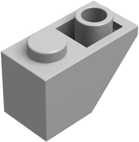 Classic Slope Block Bulk, Light Gray Slope Inverted 45 2x1, Building ...