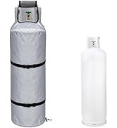 Amazon.com : 40 lb Propane Tank Cover, Thickened Built-in Anti-Freezing ...