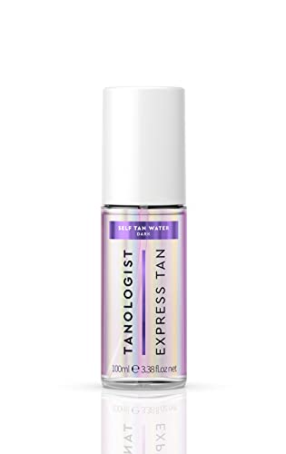 Tanologist Mini Express Self Tan Water, Dark - Hydrating Sunless ...