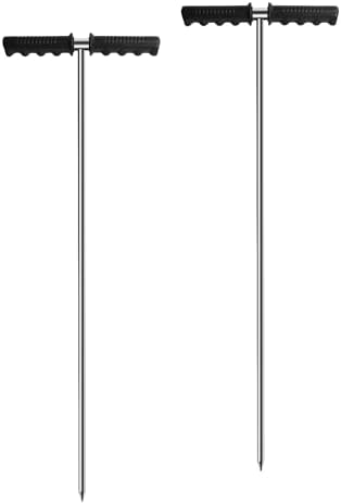 Amazon.com: Stainless Steel Soil Probe Rod, 32-48 inch Hight Adjustable ...