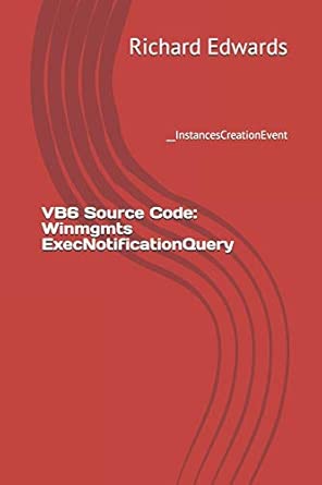 VB6 Source Code: Winmgmts ExecNotificationQuery ...