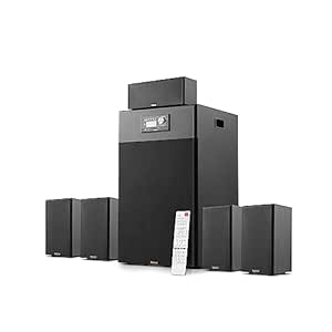 OBAGE Newly Launched Home Theatre System with 200 W Surround Sound 5.1 CH, 8" Wired Subwoofer ...