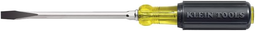Klein Tools 602-4 1/4-Inch Keystone-Tip Screwdriver with 4-Inch Heavy ...